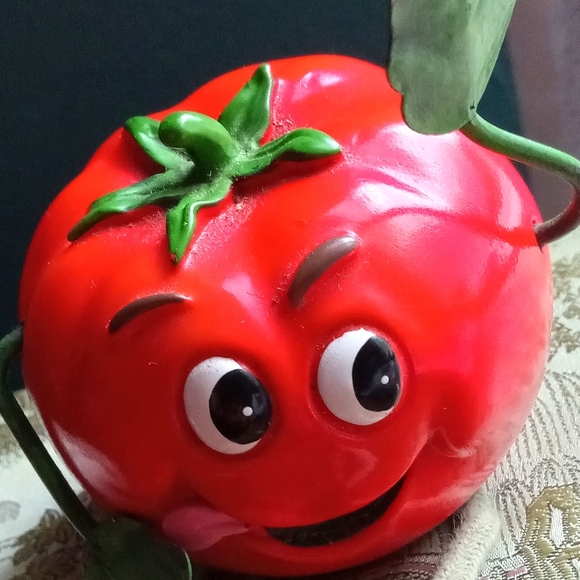 Vintage | Kitchen | Adorablesilly Red Tomatoe Figuring | Poshmark